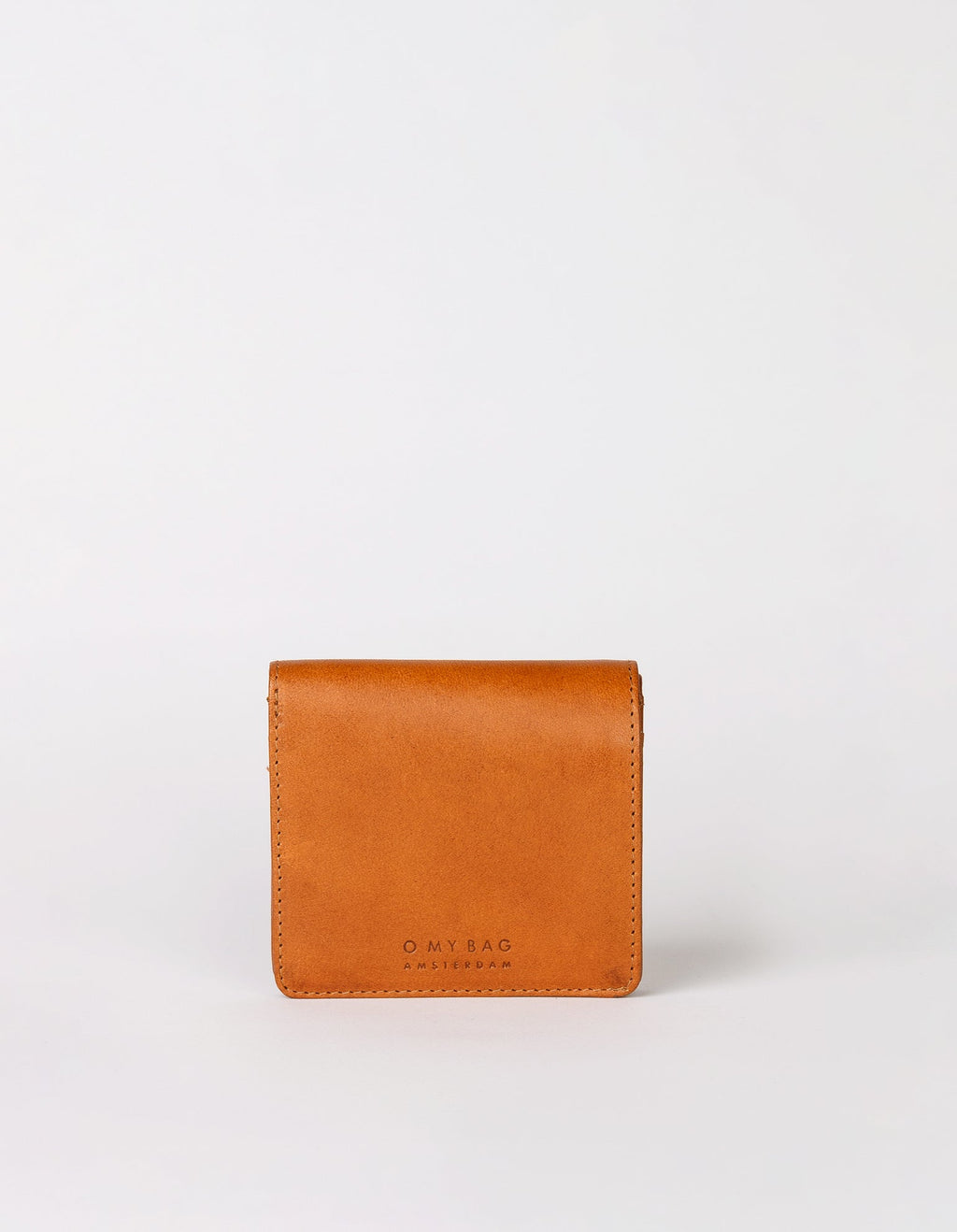 Pre-Loved Alex Fold-Over Wallet - Cognac Classic Leather