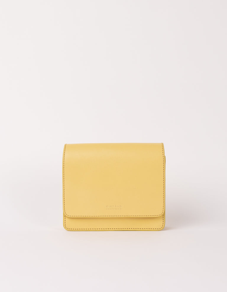 Audrey Mini - Butter Yellow Classic Leather