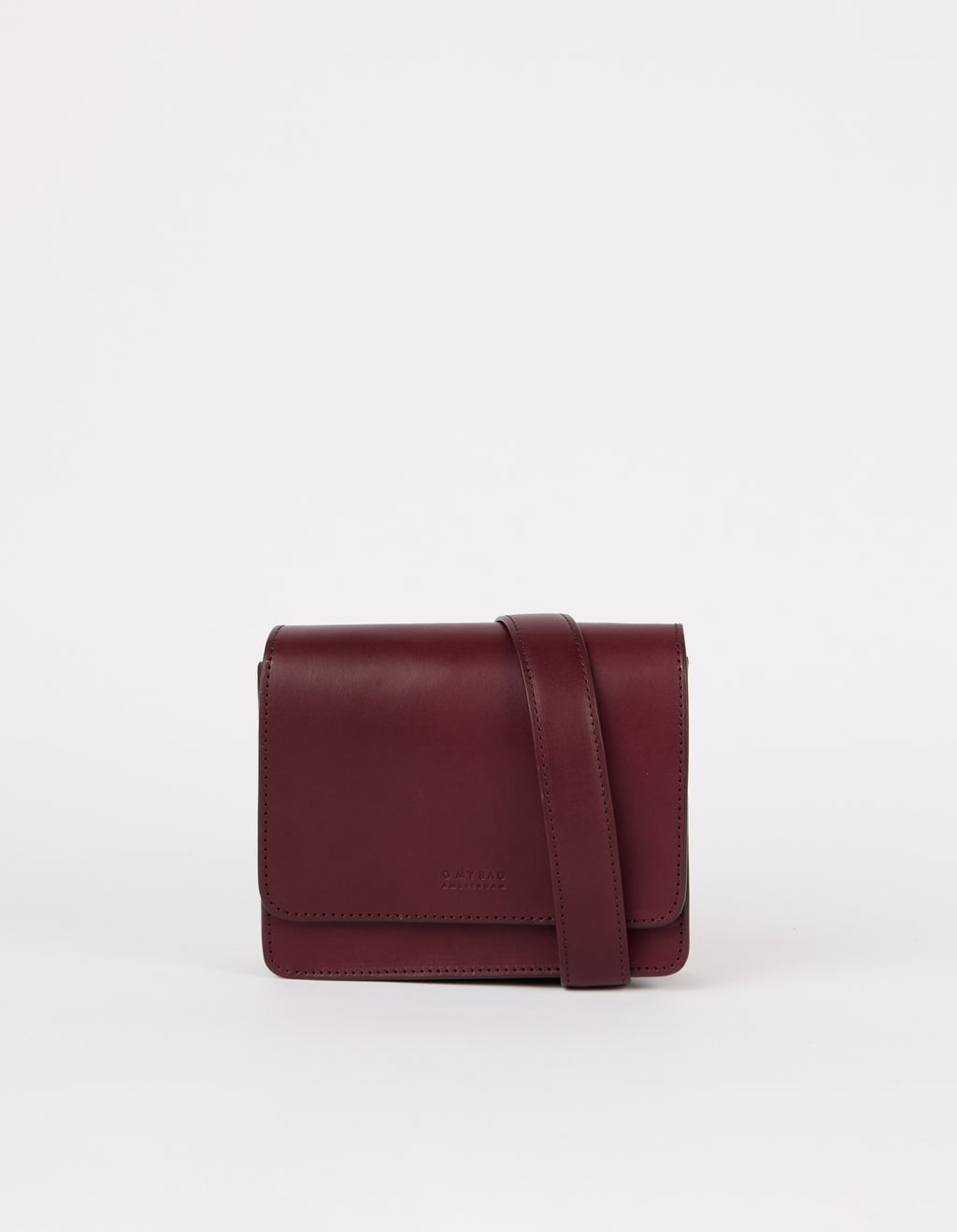 Audrey Mini - Dark Cherry Classic Leather