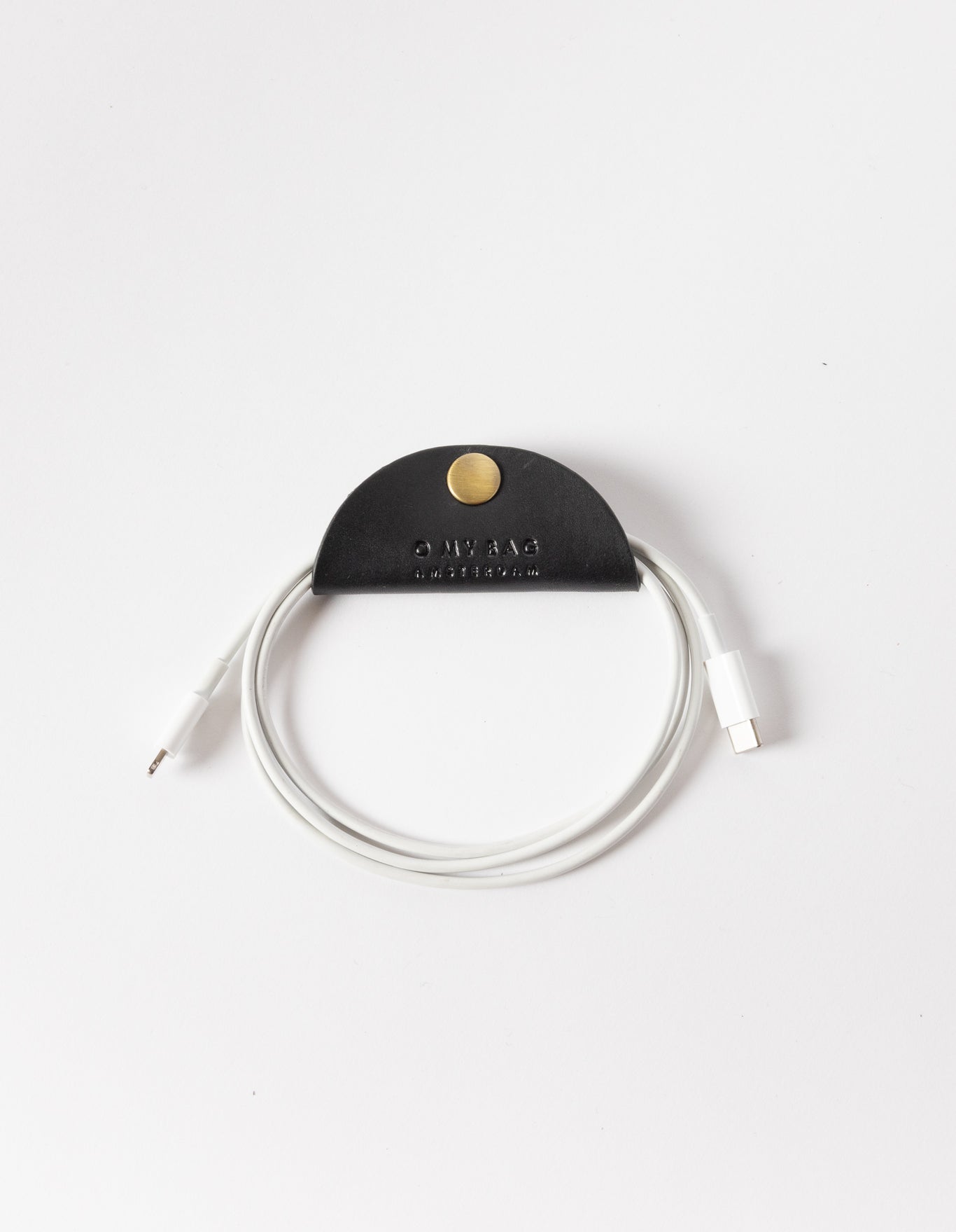 Cord Taco - Black Classic Leather