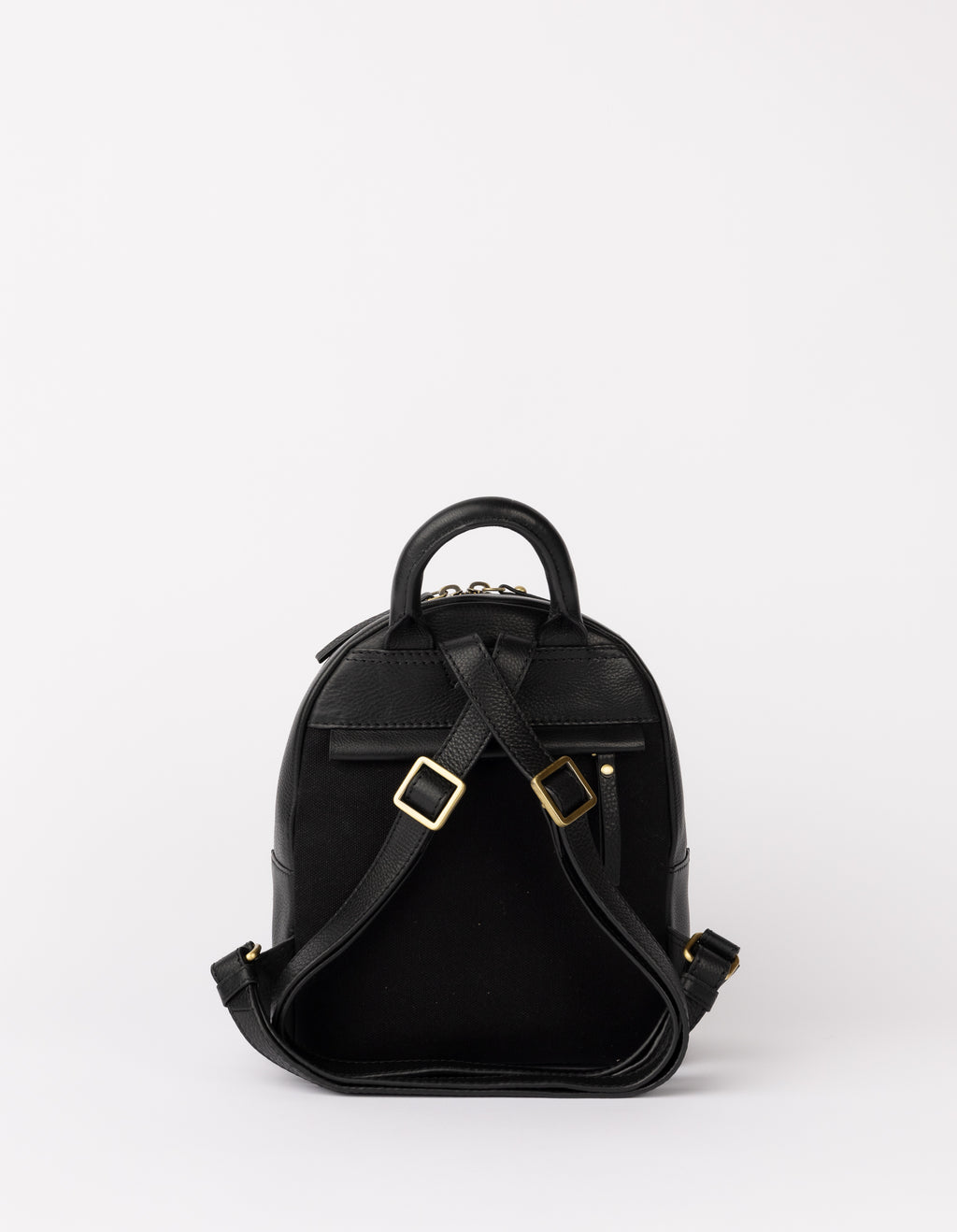 Ivy Mini Backpack - Black Soft Grain Leather
