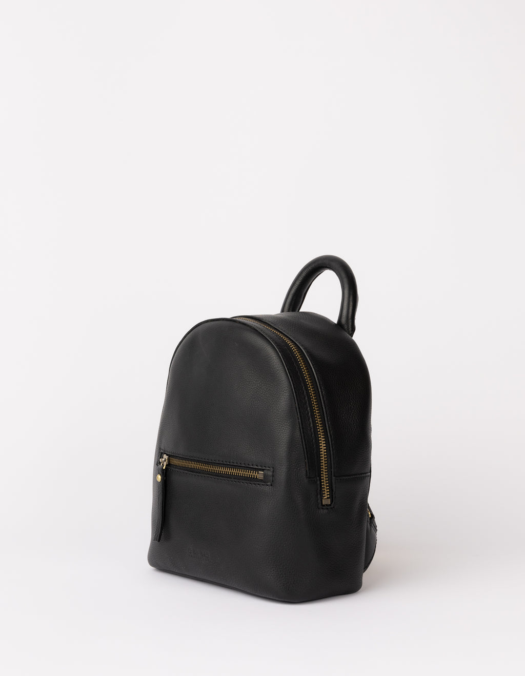 Ivy Mini Backpack - Black Soft Grain Leather