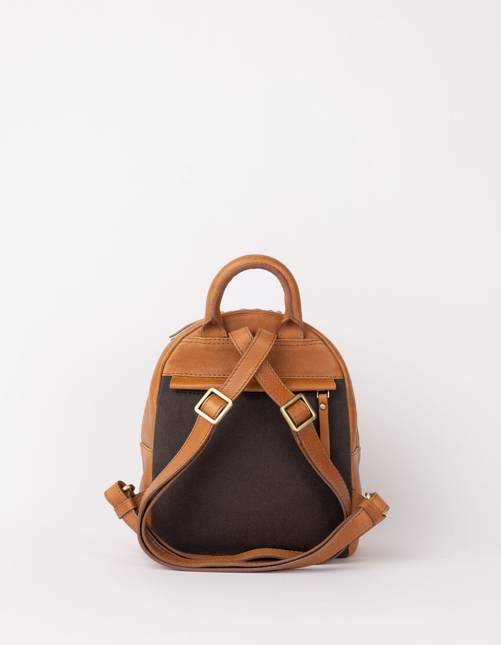 Ivy Mini Backpack - Wild Oak Soft Grain Leather