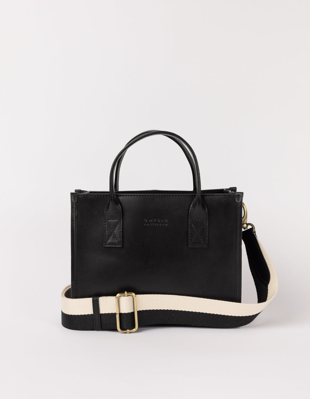 Jackie Midi - Black Classic Leather
