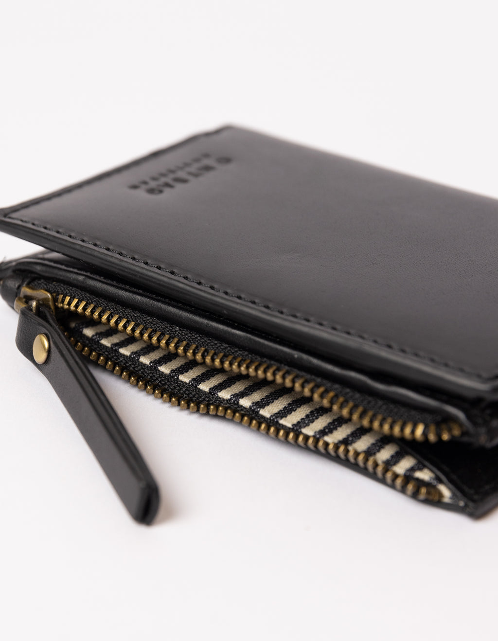 Jamie Wallet - Black Classic Leather