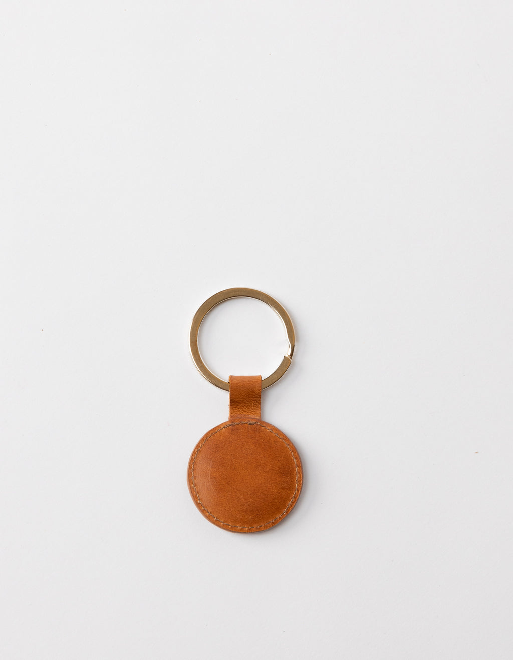 Keyring - Cognac Classic Leather