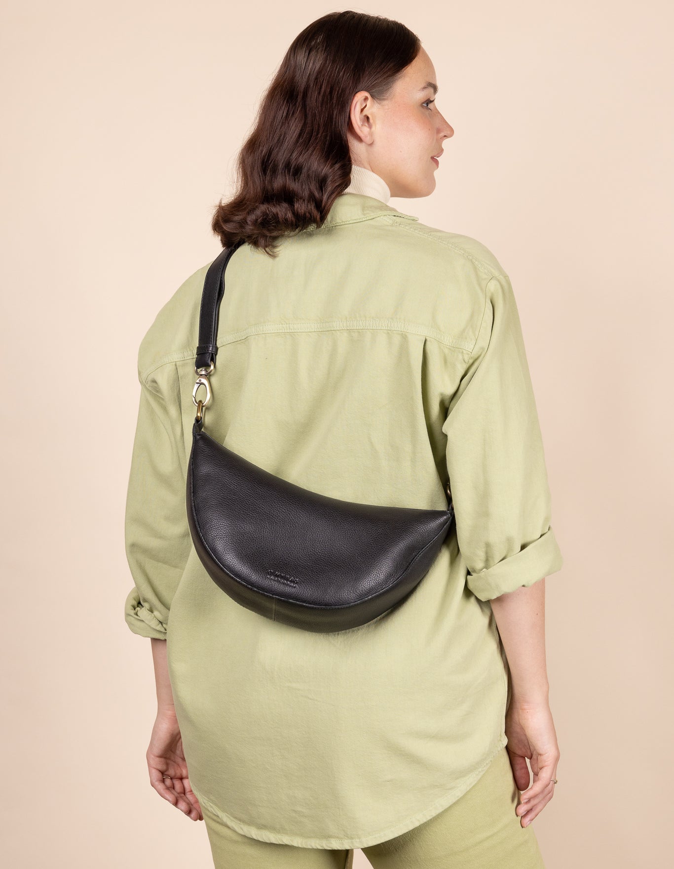 Leo - Black Soft Grain Leather
