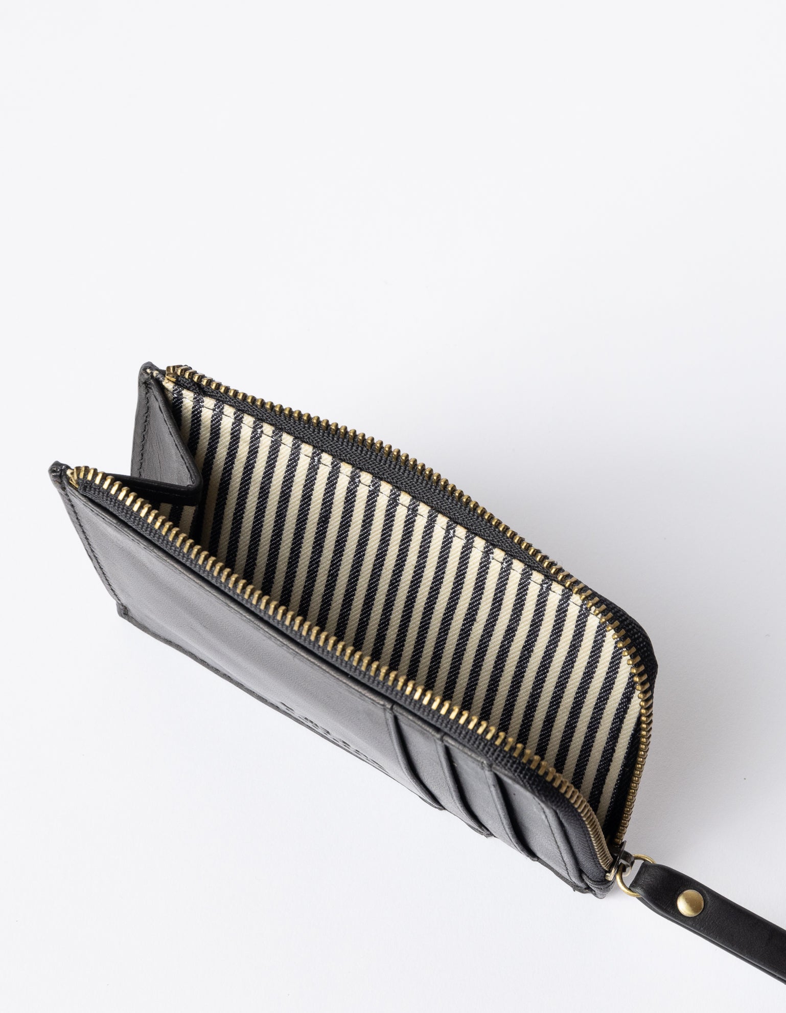 Lola Coin Purse - Black Classic Leather