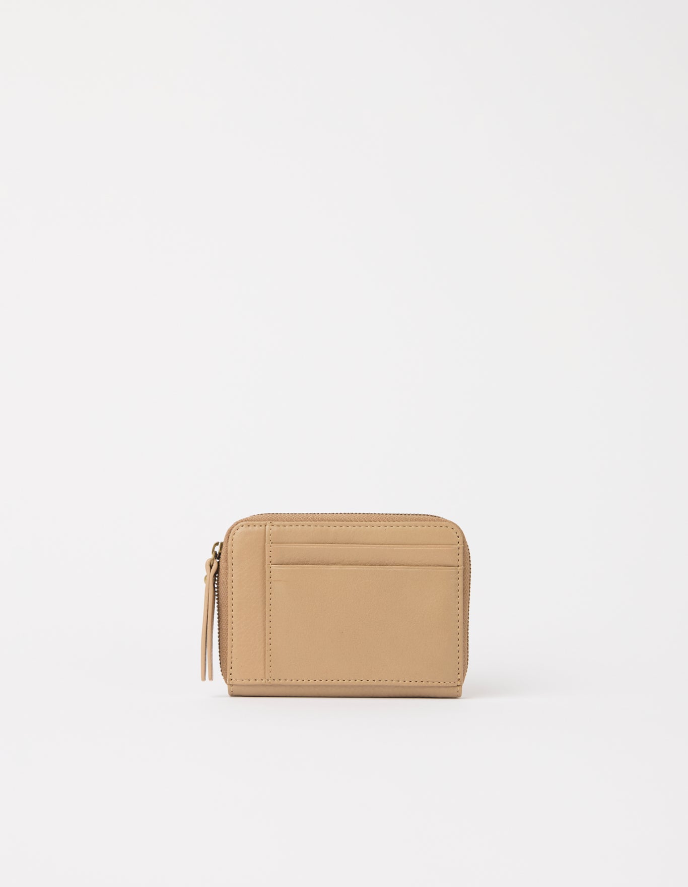 Robbie Wallet - Dark Sand Soft Grain Leather