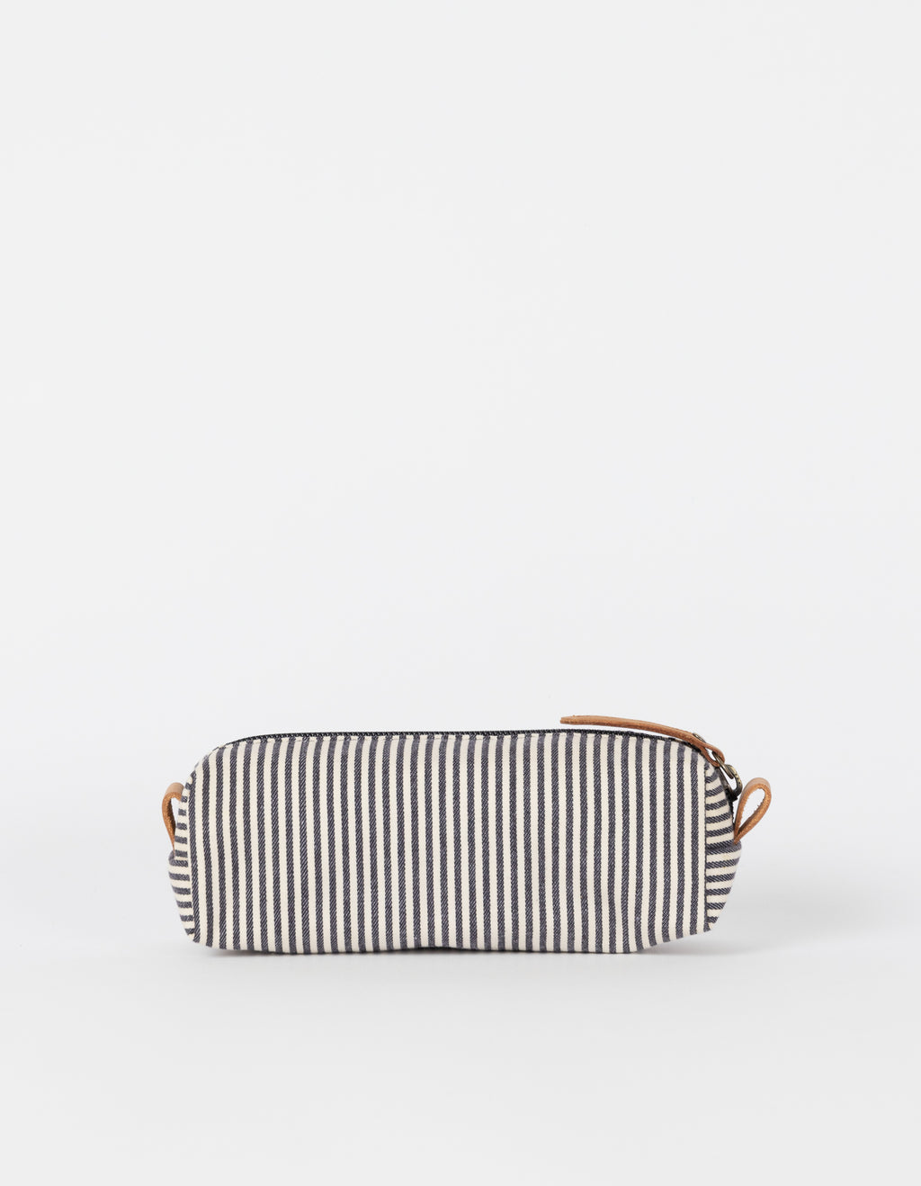 Signature Pencil Case - Cotton Camel Hunter Leather