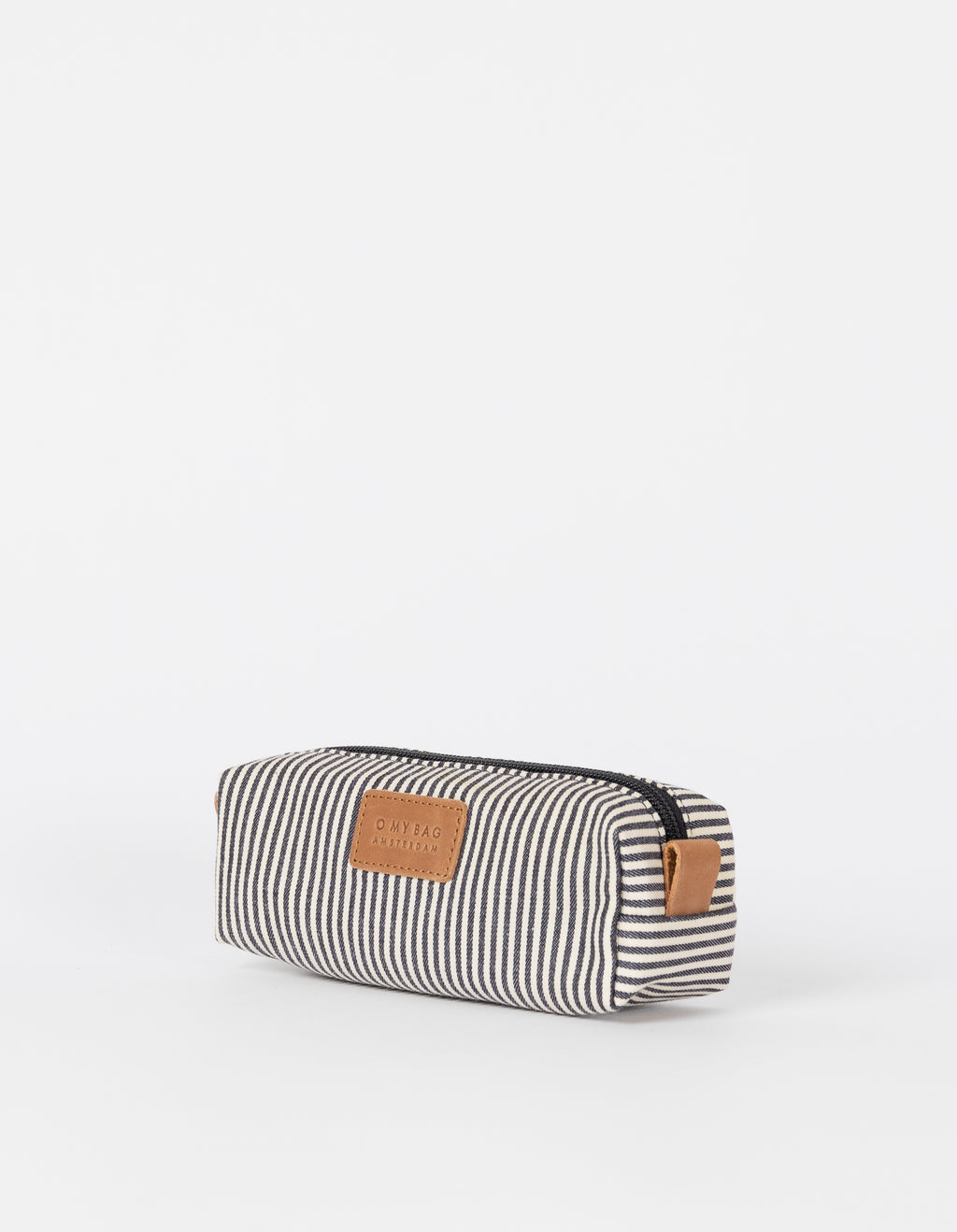 Signature Pencil Case - Cotton Camel Hunter Leather