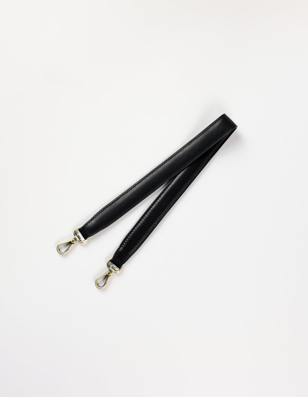 Shoulder Strap - Black Classic Leather