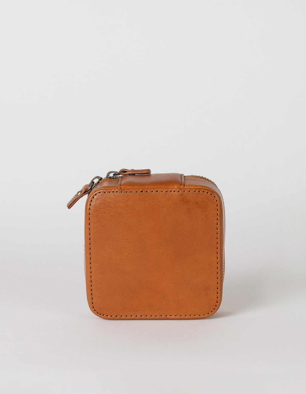 Jewelry Box - Cognac Classic Leather